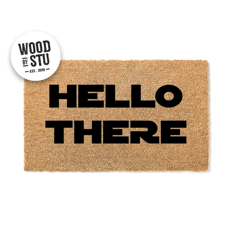 Hello Door Sign - Etsy