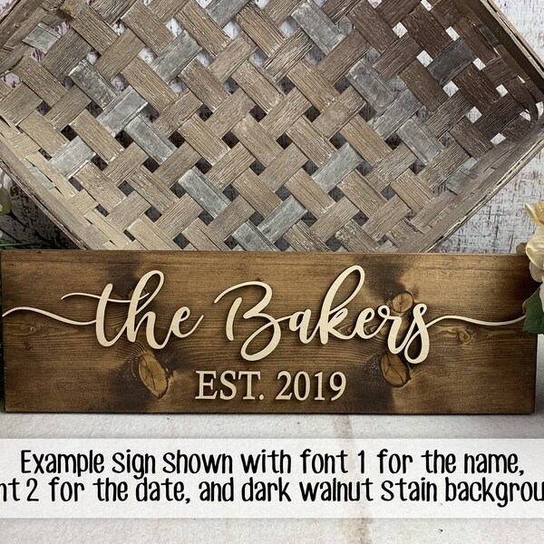 Wedding Established Sign - Etsy