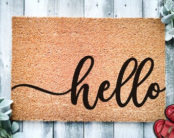 Custom Welcome Mat | Etsy