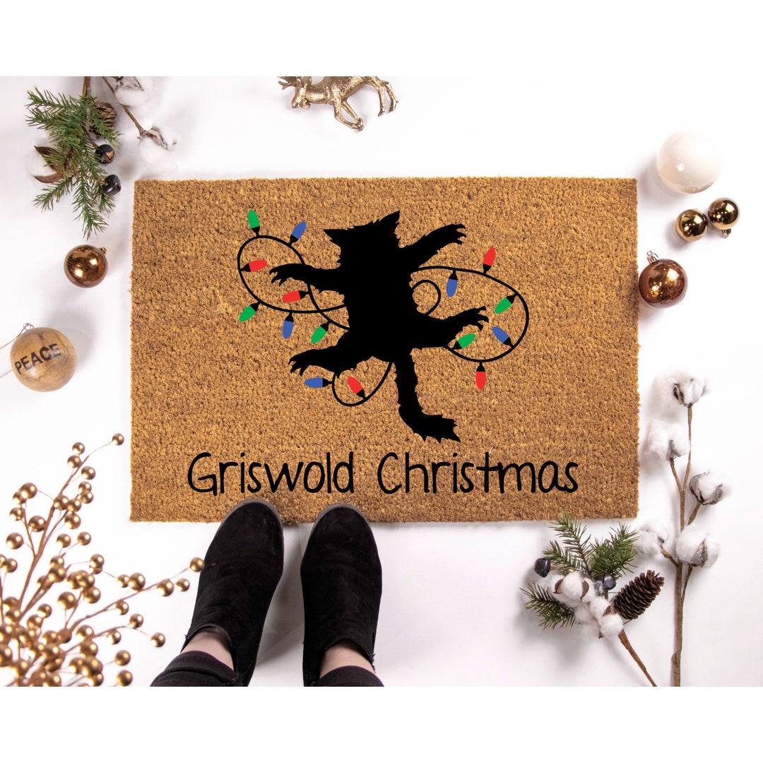 Doormat Griswold Christmas Funny Fried Cat Christmas Vacation Griswald ...