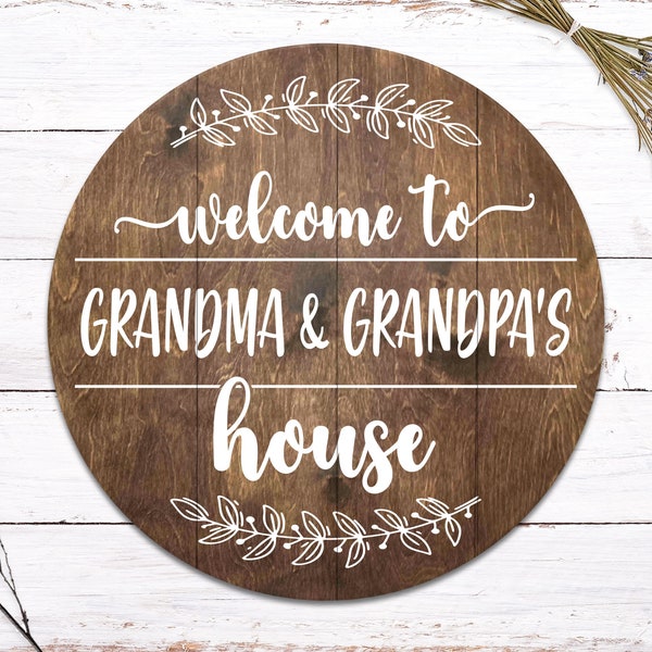 Grandma Wood Sign - Etsy