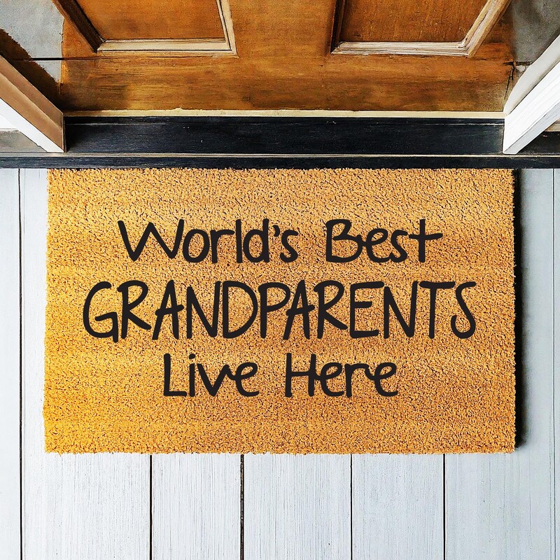Grandparents Doormat - Etsy