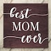 Mom Sign - Etsy
