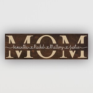 Mothers Day Gift - Mommy Sign - Gift for Mom - Rustic Sign for Mommy ...