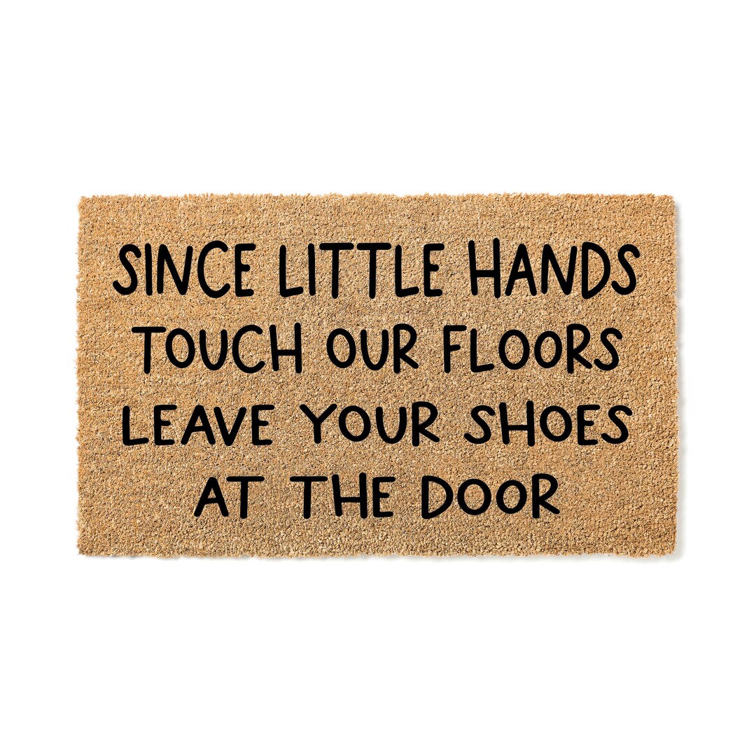 Doormat for Entryway: Funny Shoe Reminder - Farmhouse Style 4135 - Etsy