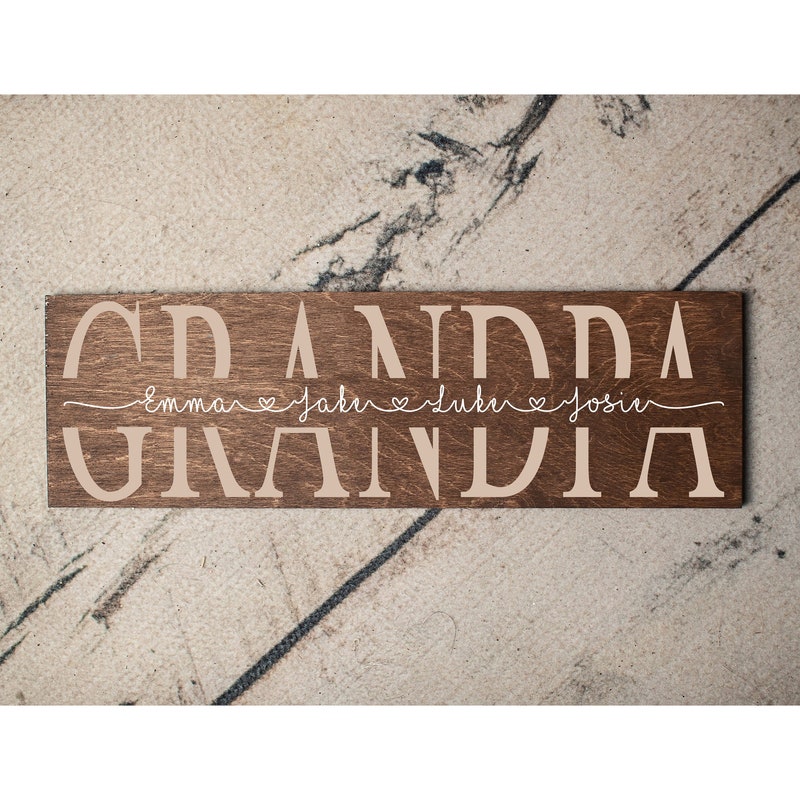 Grandpa Sign - Etsy