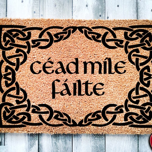 Cead Mile Failte Céad Míle Fáilte A Hundred Thousand - Etsy