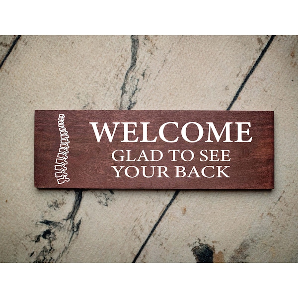 Funny Welcome Back Signs - Etsy
