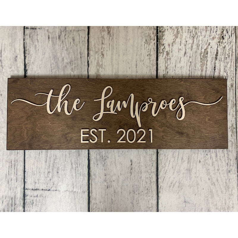 Established Sign - Etsy