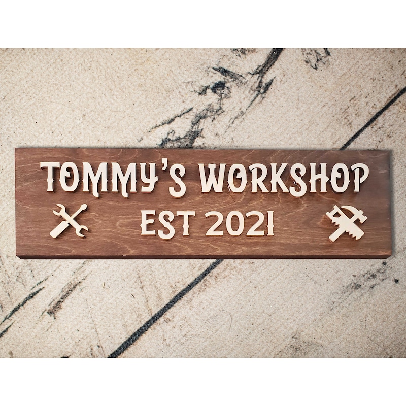 Workshop Sign - Etsy