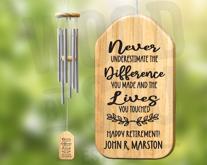 Retirement Wind Chimes, Wedding Love Wind Chimes, Beach Wind Chimes ...