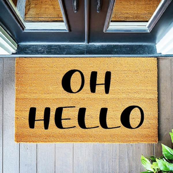 Oh Hi Rug - Etsy