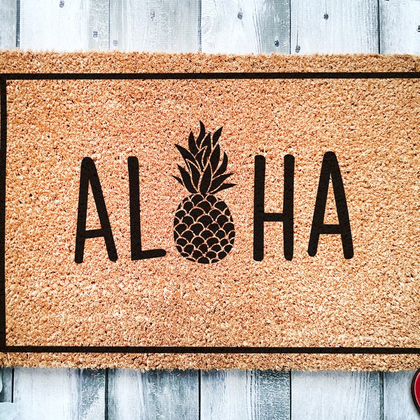 Aloha Pineapple - Etsy