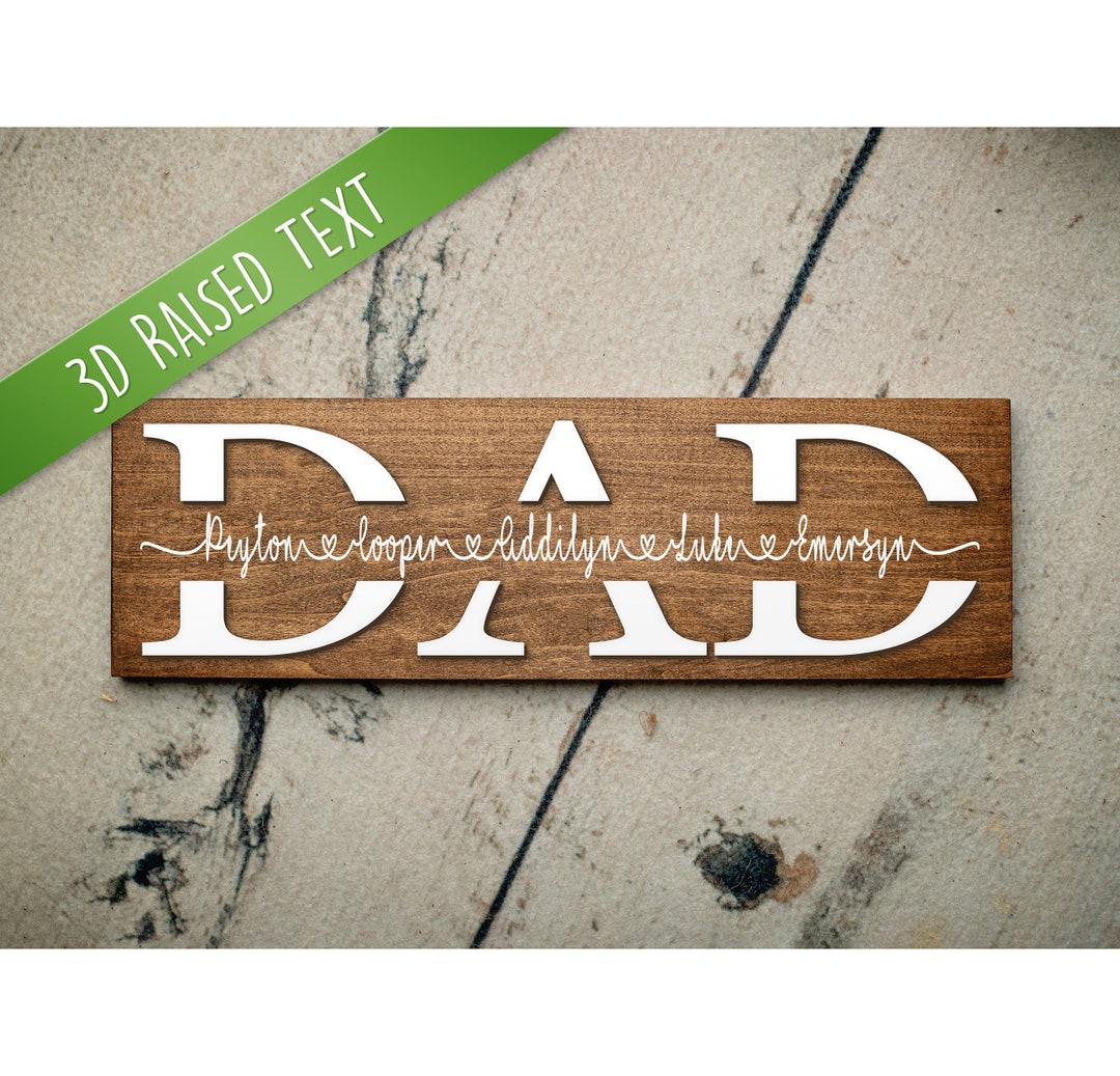 Fathers Day Gift - Dad Sign - Gift for Dad - Sign for Dad - Gift for ...