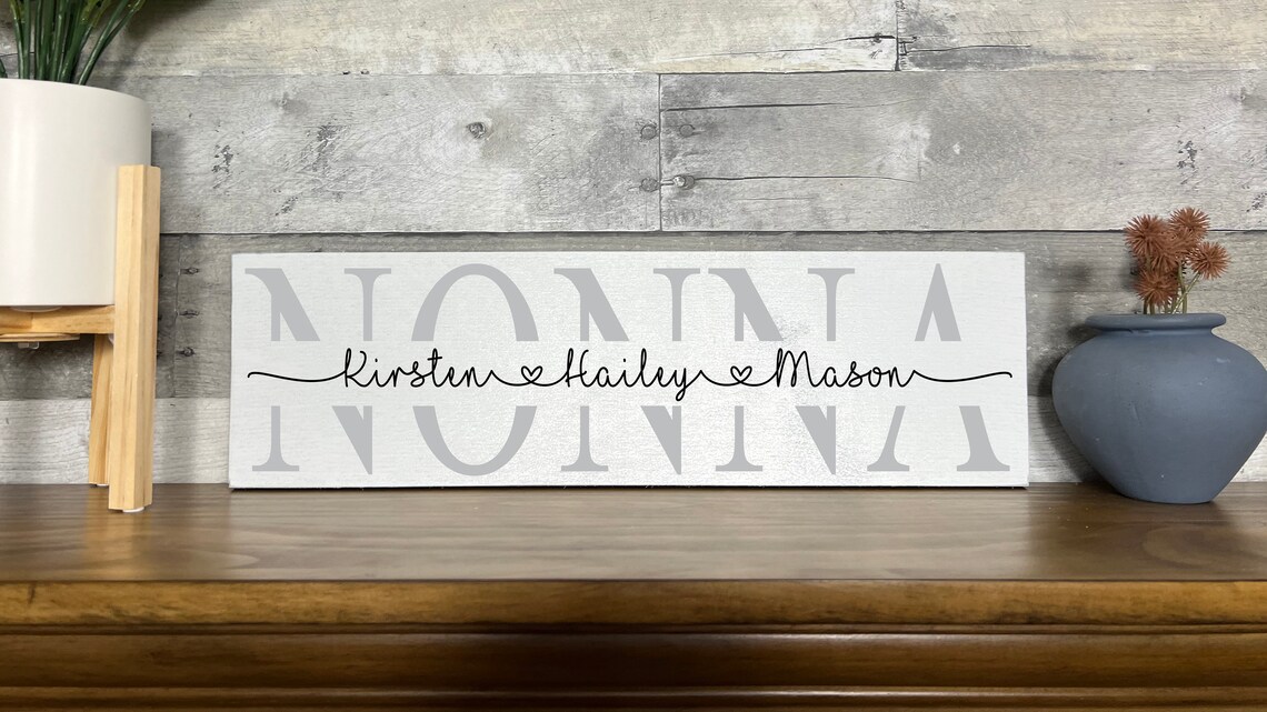 Nonna Sign Mother's Day Gift for Nonna Personalized - Etsy