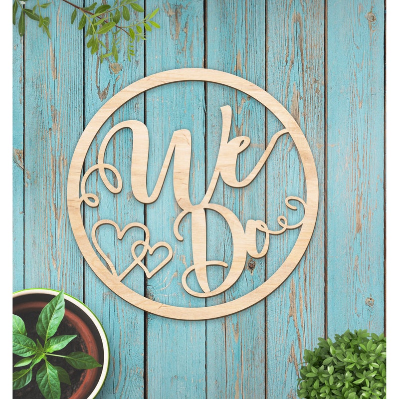 We Do Sign - Etsy