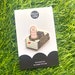 Bookworm Enamel Pin Cute Wormy Wildlife Pin Reading - Etsy