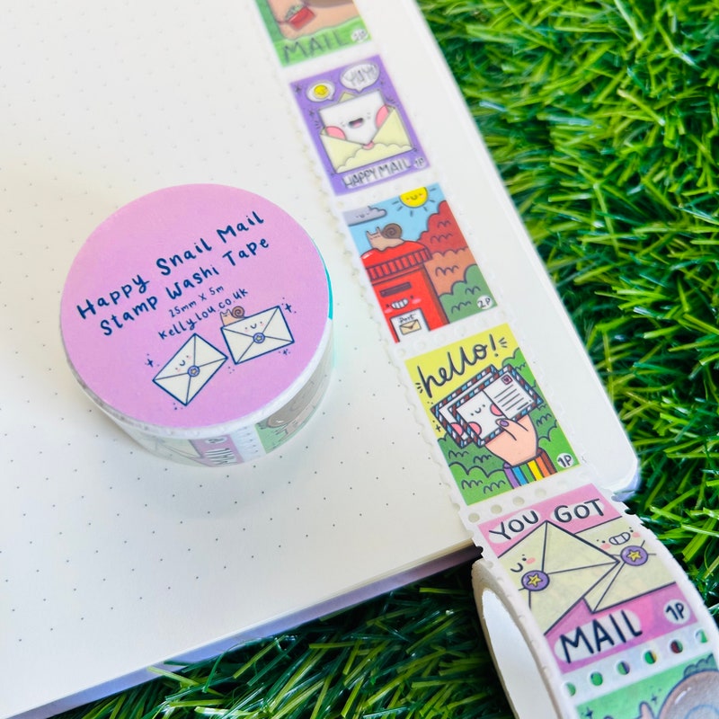 Snail Mail Stamp - Etsy
