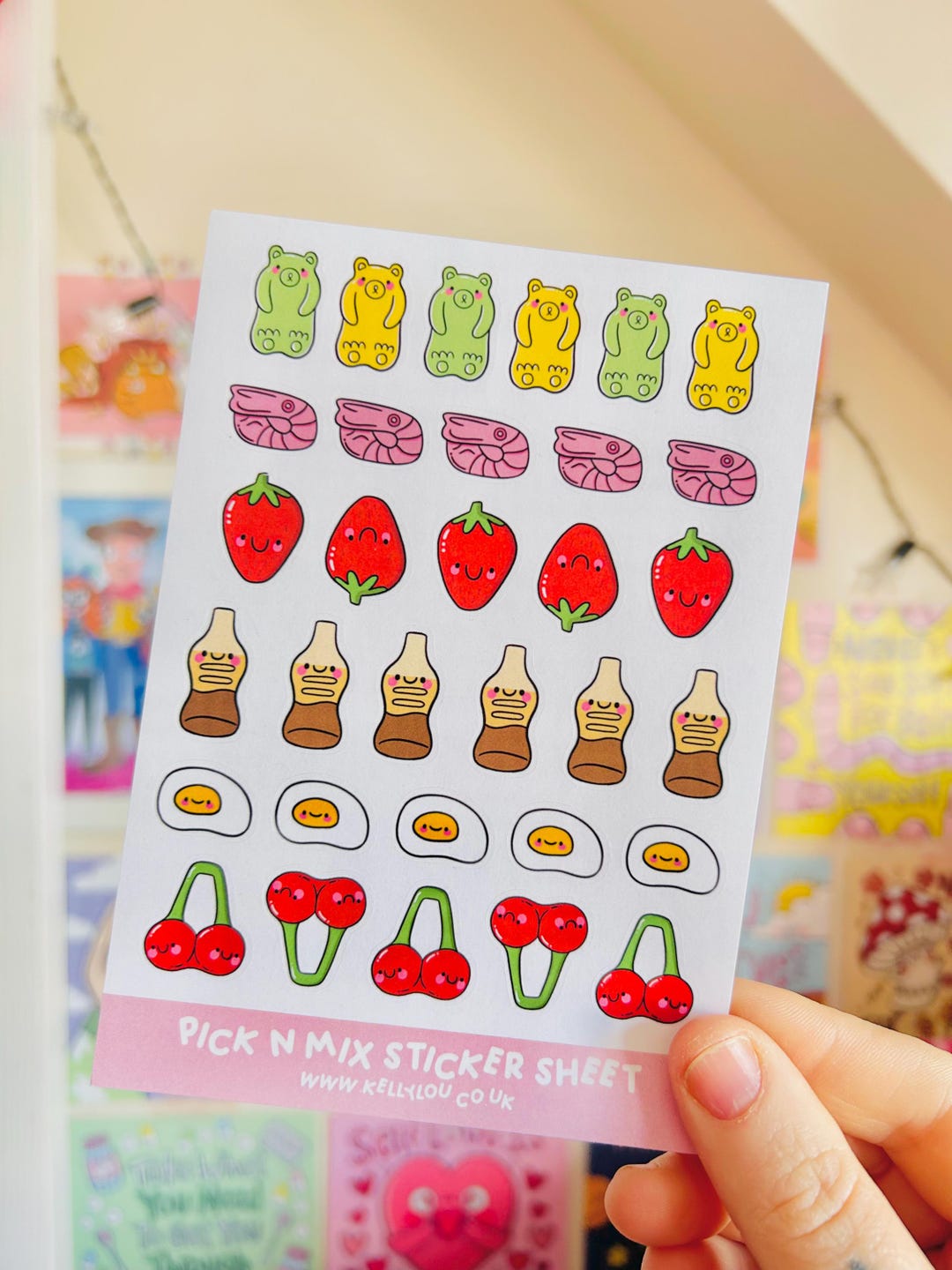 Pick 'n' Mix : Paper Sticker Sheet - Journal - Planner - Decal ...