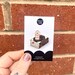 Bookworm Enamel Pin Cute Wormy Wildlife Pin Reading - Etsy