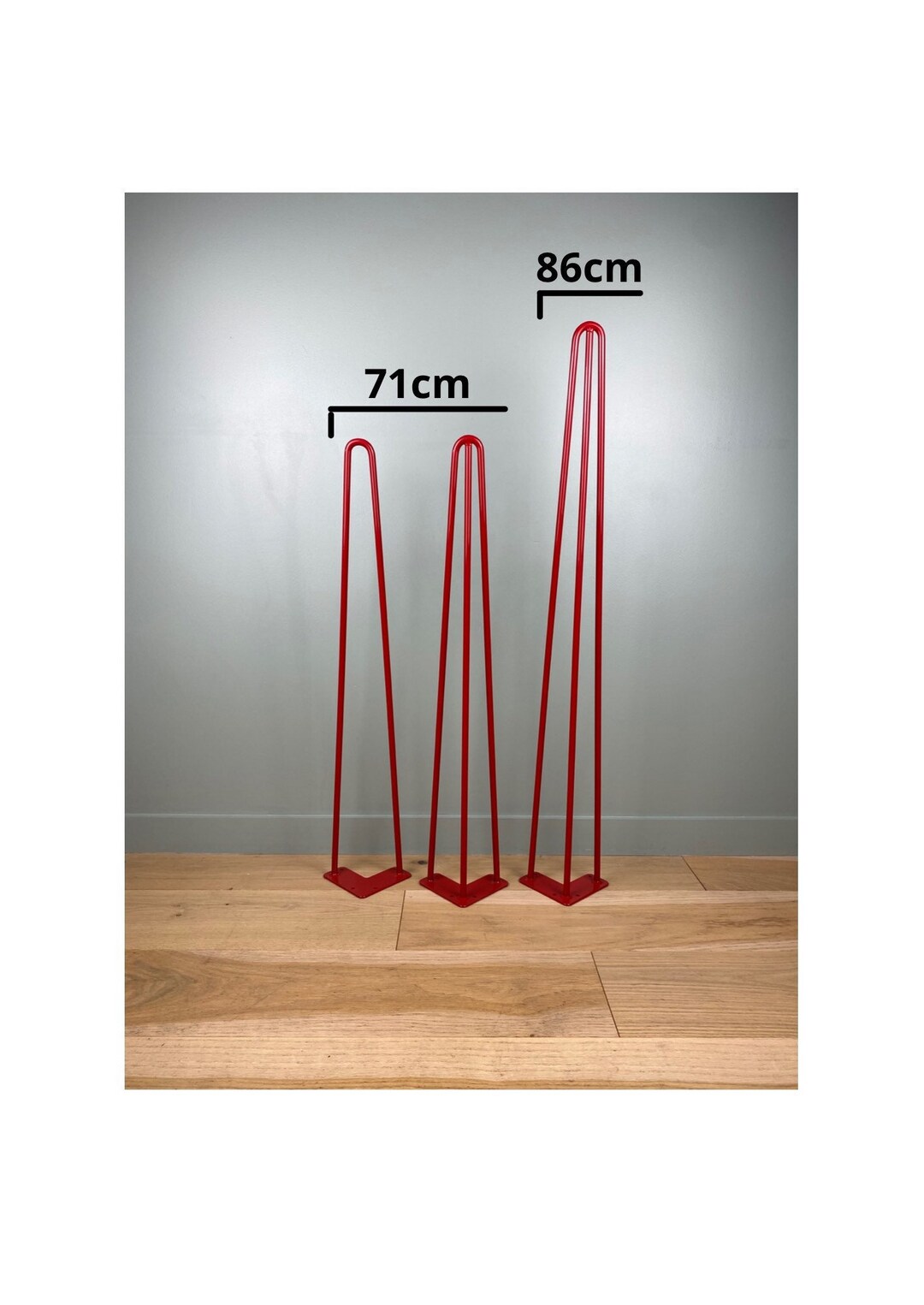 1 Red Metal Hairpin Stand 71cm / 86cm - Etsy