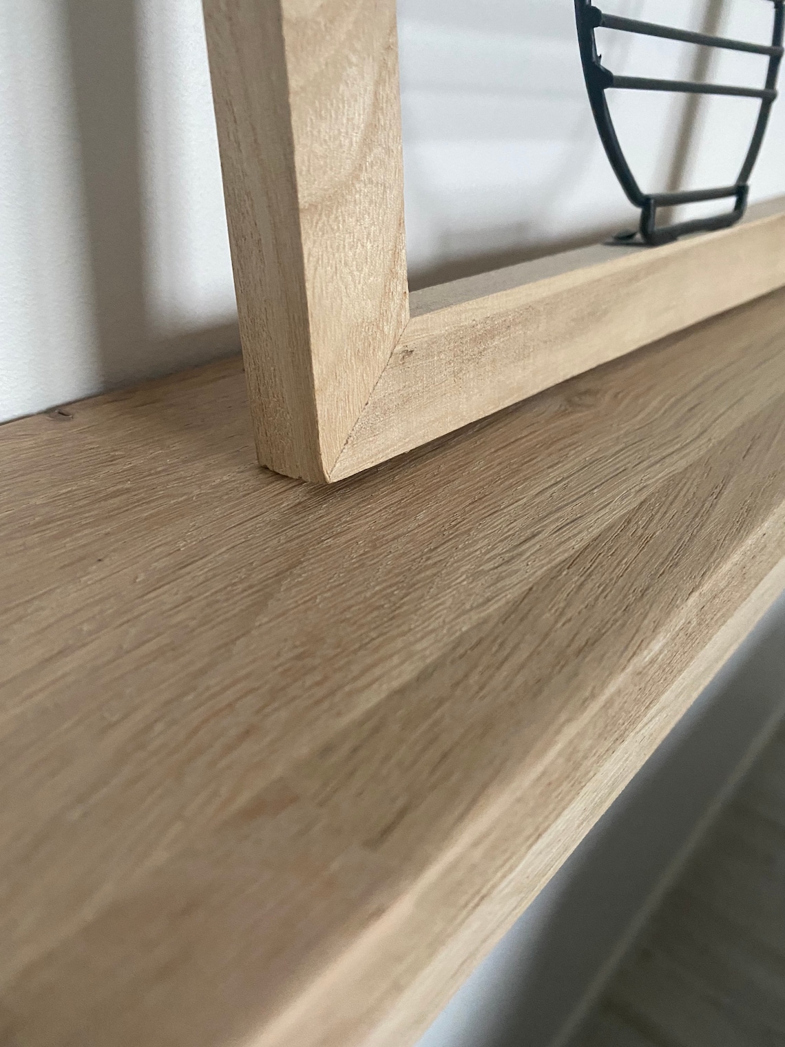 Etagere en chene massif avec fixation invisible - Etsy France