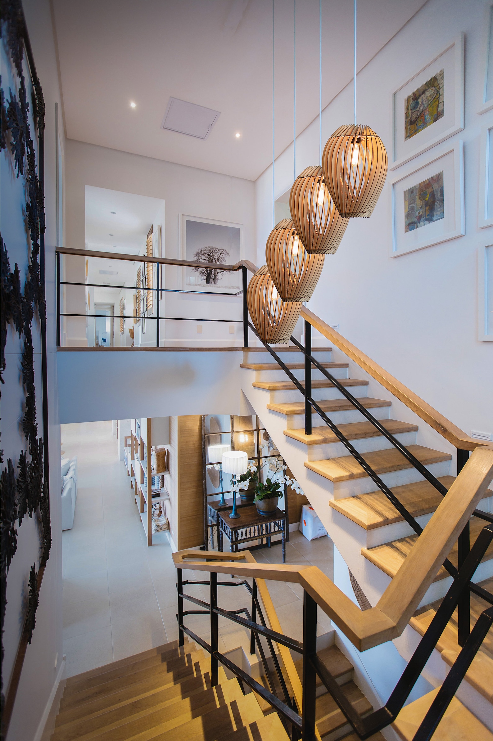 Mini Wood Pendant Light/ Hanging Light / Modern Lamp / Light Fixture ...