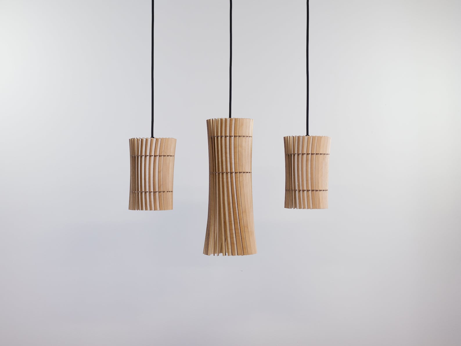 Modern Wood Pendant Light Pendant Light Modern Lighting - Etsy