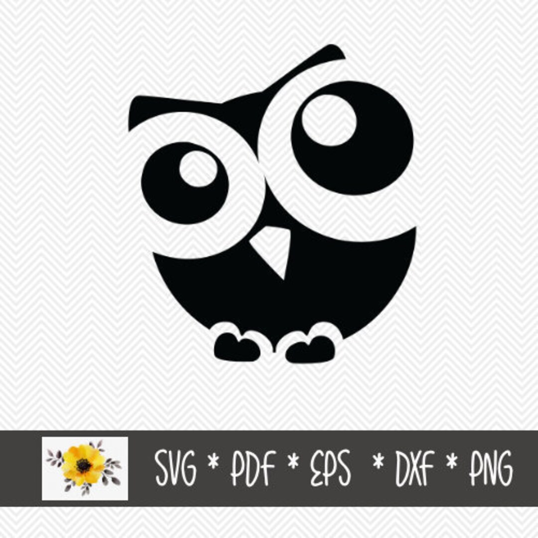 The Cutest Little Hoot Owl SVG | Silhouette Cut File | Cricut Cut File ...