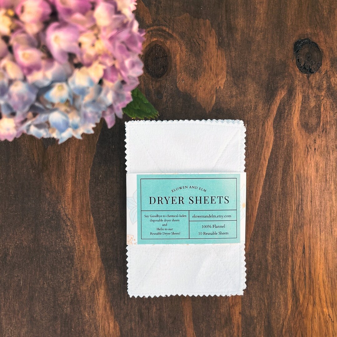 Reusable Dryer Sheets - Eco Friendly Laundry - Cotton Flannel - Eco ...