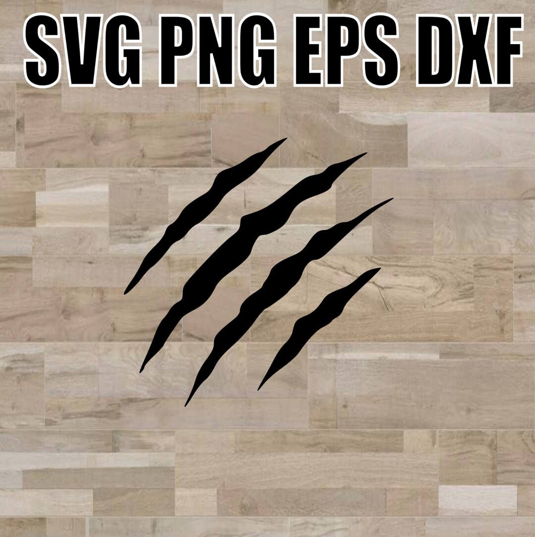 Claw/ Slash / Animal Claw / Svg / Png / Eps / Dxf - Etsy