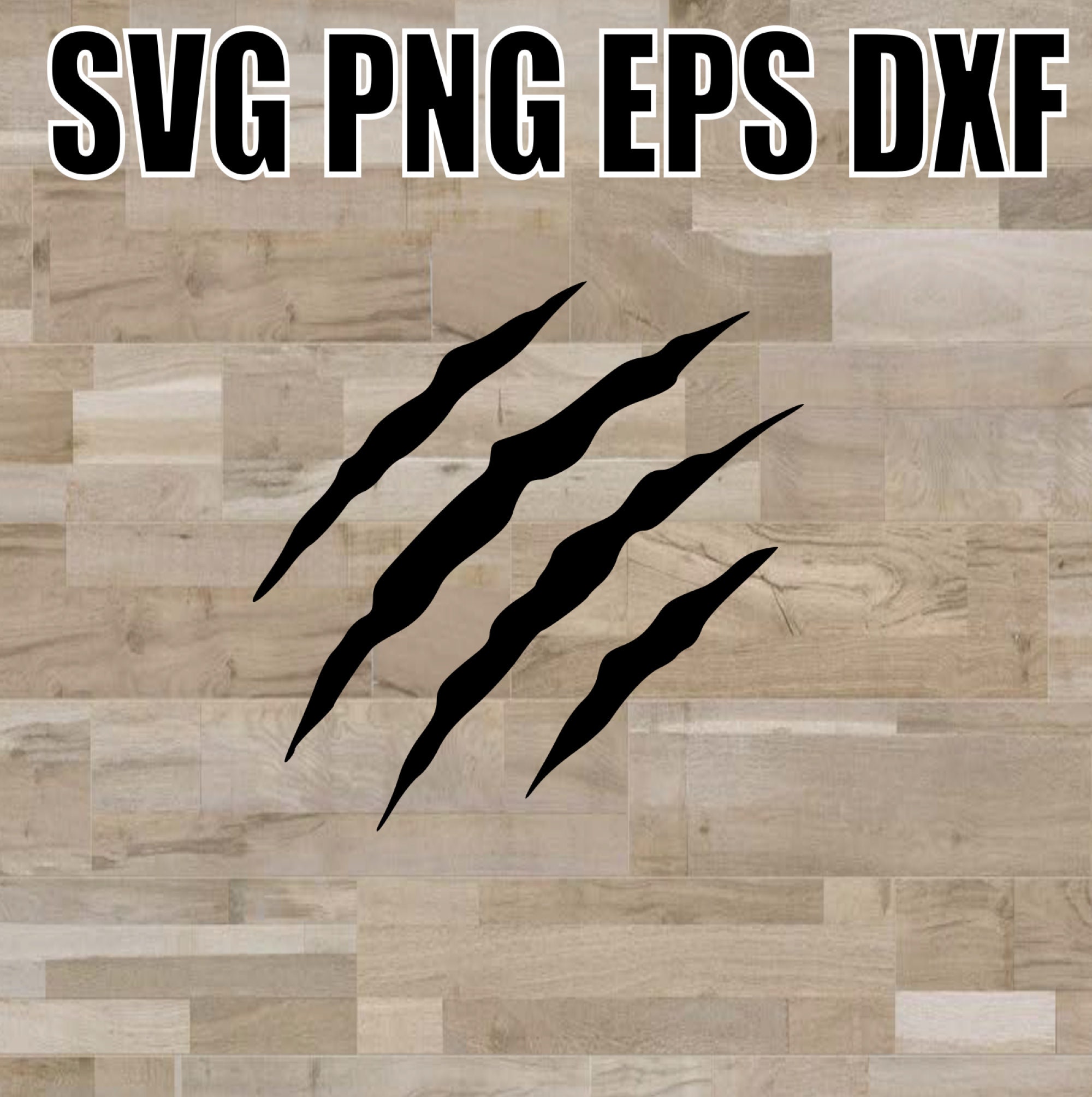 Claw/ Slash / Animal Claw / Svg / Png / Eps / Dxf - Etsy