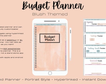 Digital Budget Planner, Finance Tracker, Finance Planner, Digital ...