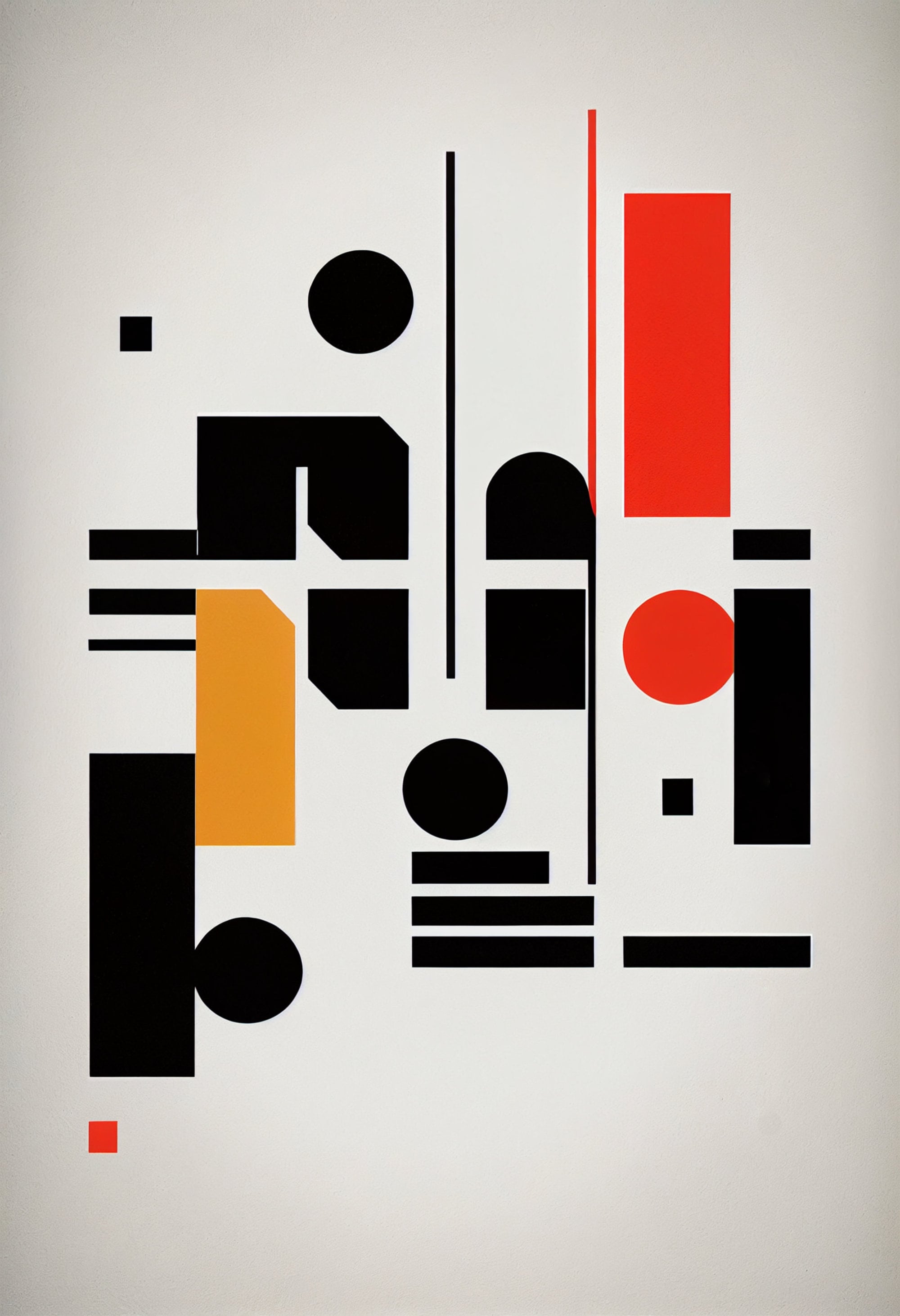 Early 1930's Rare Found Vintage Reconstructed Bauhaus Form Exploration ...