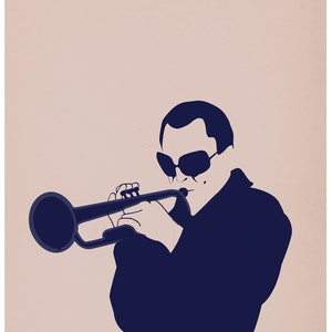 Miles Davis Trumpet Pose 24 X 36 - Etsy