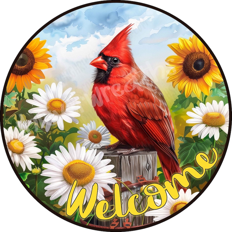 Etsy Cardinal Wreaths - Etsy