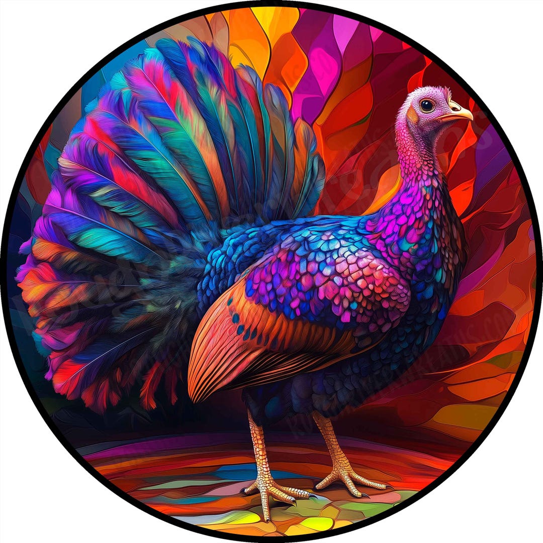 Turkey Wreath Sign, Turkey Accent Sign, Turkey Accent Sign for Wreath ...