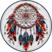 Dreamcatcher Wreath Sign, Colorful Welcome, Native American Wreath Sign ...