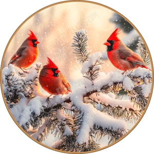 Cardinal Wreath Sign, Wreath Sign, Winter Cardinal Wreath Sign, Wreath ...