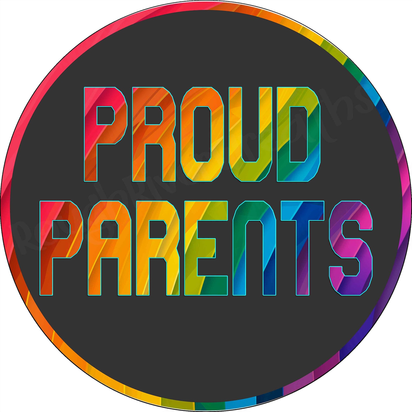 Proud Parents Wreath Sign, Pride Sign, Rainbow Sign, Support Sign ...