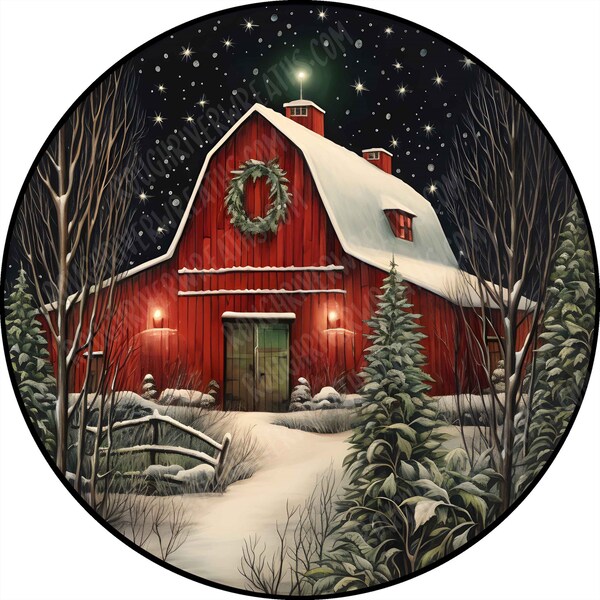 Red Barn Door - Etsy
