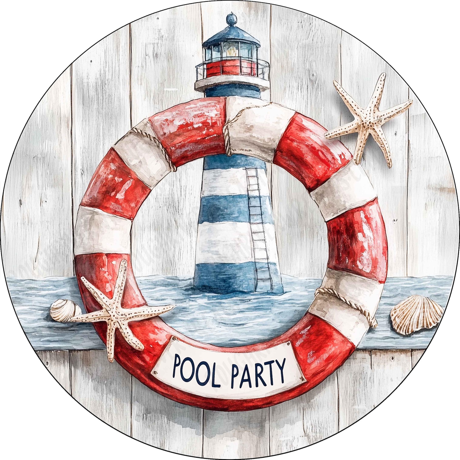 Coastal Nautical Lighthouse Aluminum Welcome Sign, Beach House Decor ...
