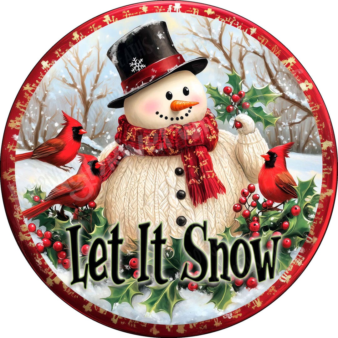 Snowman Wreath Sign, Snowman, Christmas Snowman Wreath Sign, Christmas ...