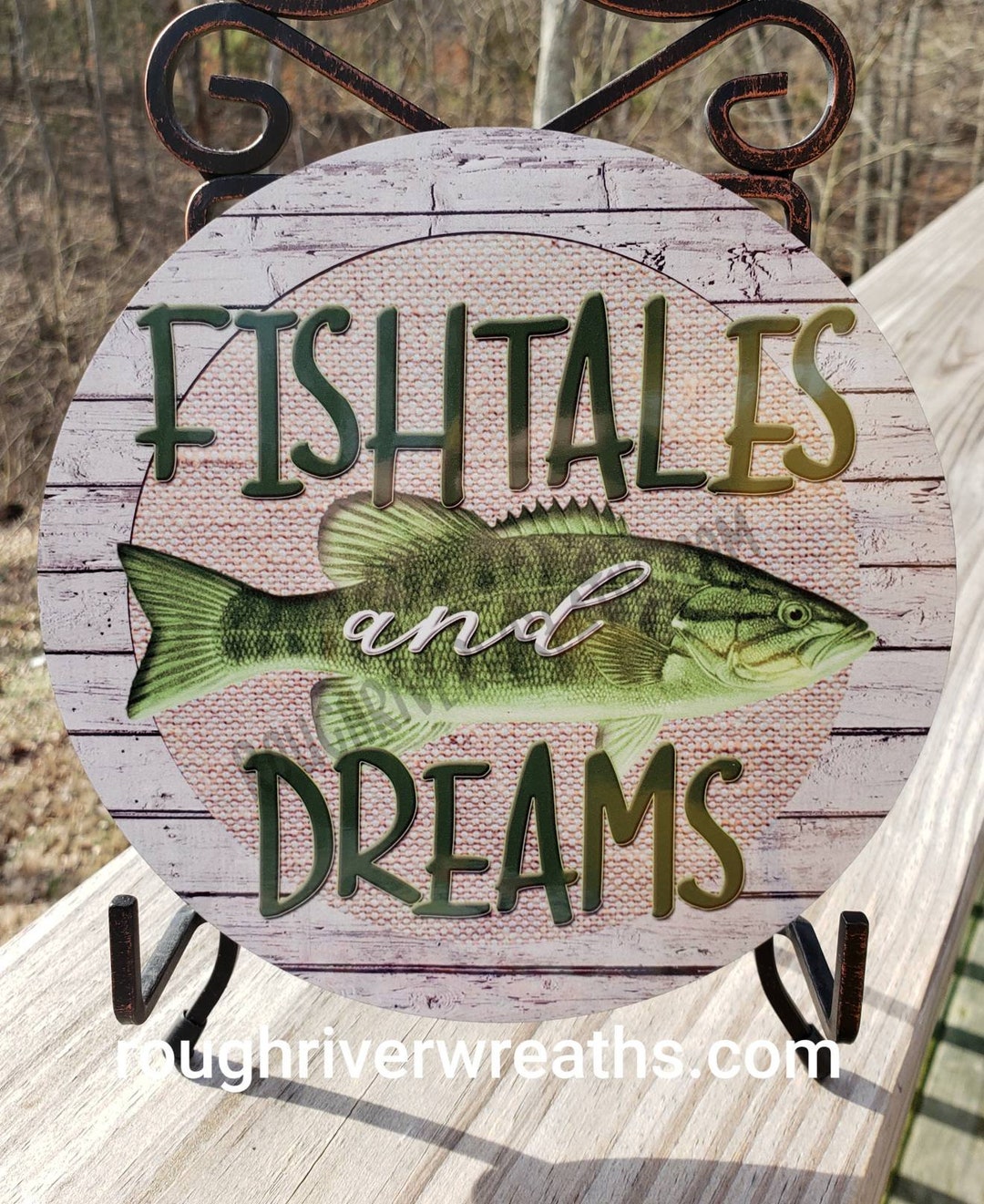 Lakehouse Sign Sign With Fish Fisherman Sign Sign for - Etsy