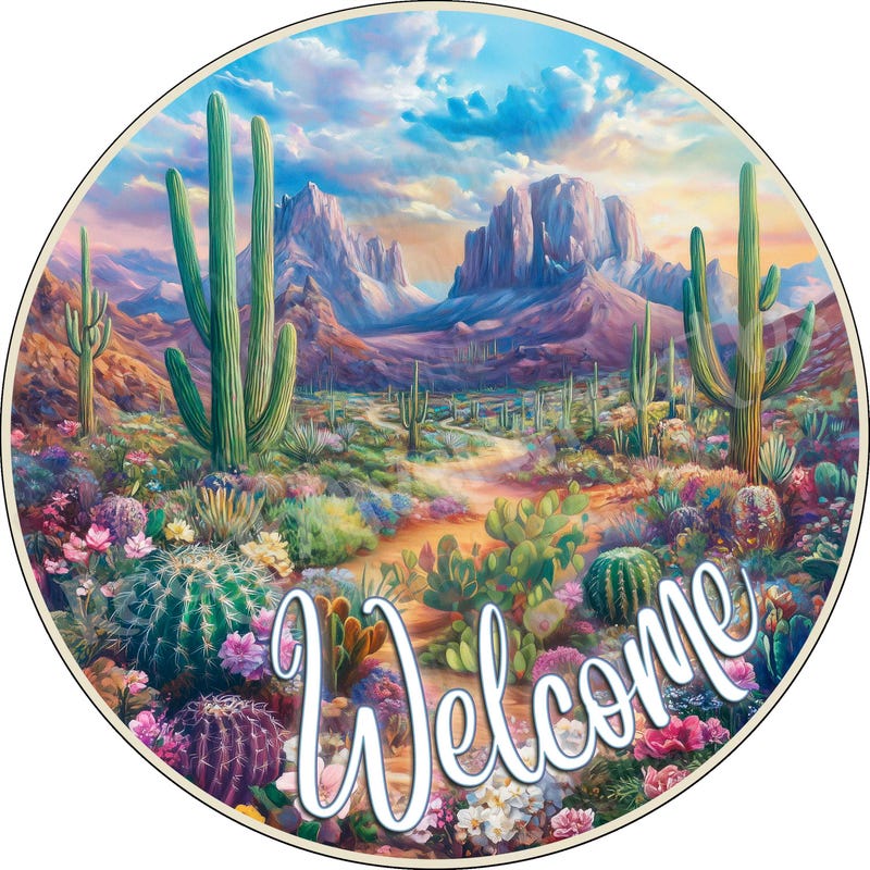 Desert Spring Wreath - Etsy