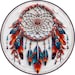 Dreamcatcher Wreath Sign, Colorful Welcome, Native American Wreath Sign ...