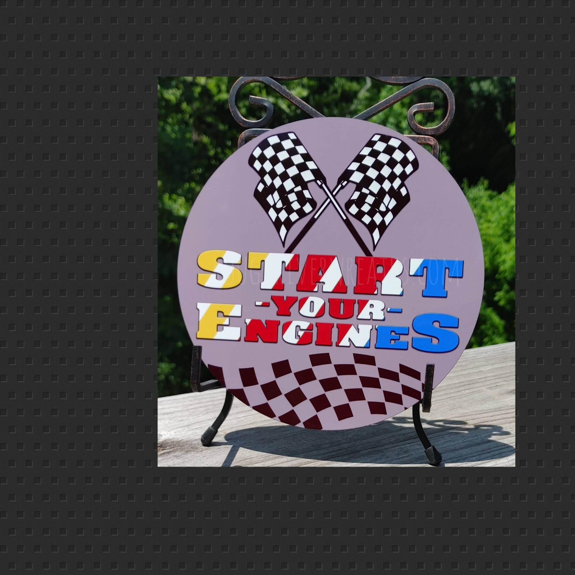 Race Car Wreath Sign Racing Sign Racing Decor Race Day - Etsy