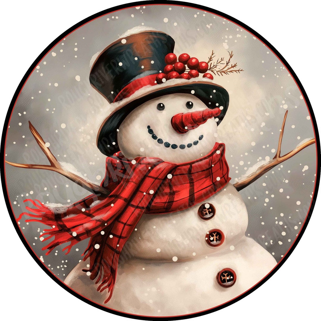 Snowman Welcome Wreath Sign, Snowman, Christmas Snowman Wreath Sign ...