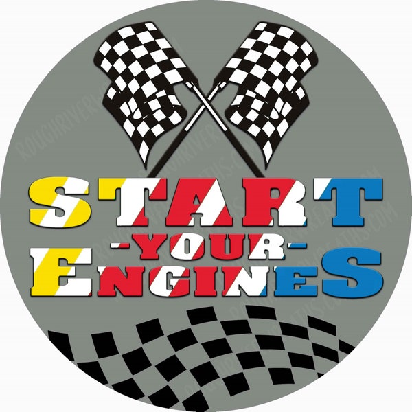 Car Racing Sign - Etsy