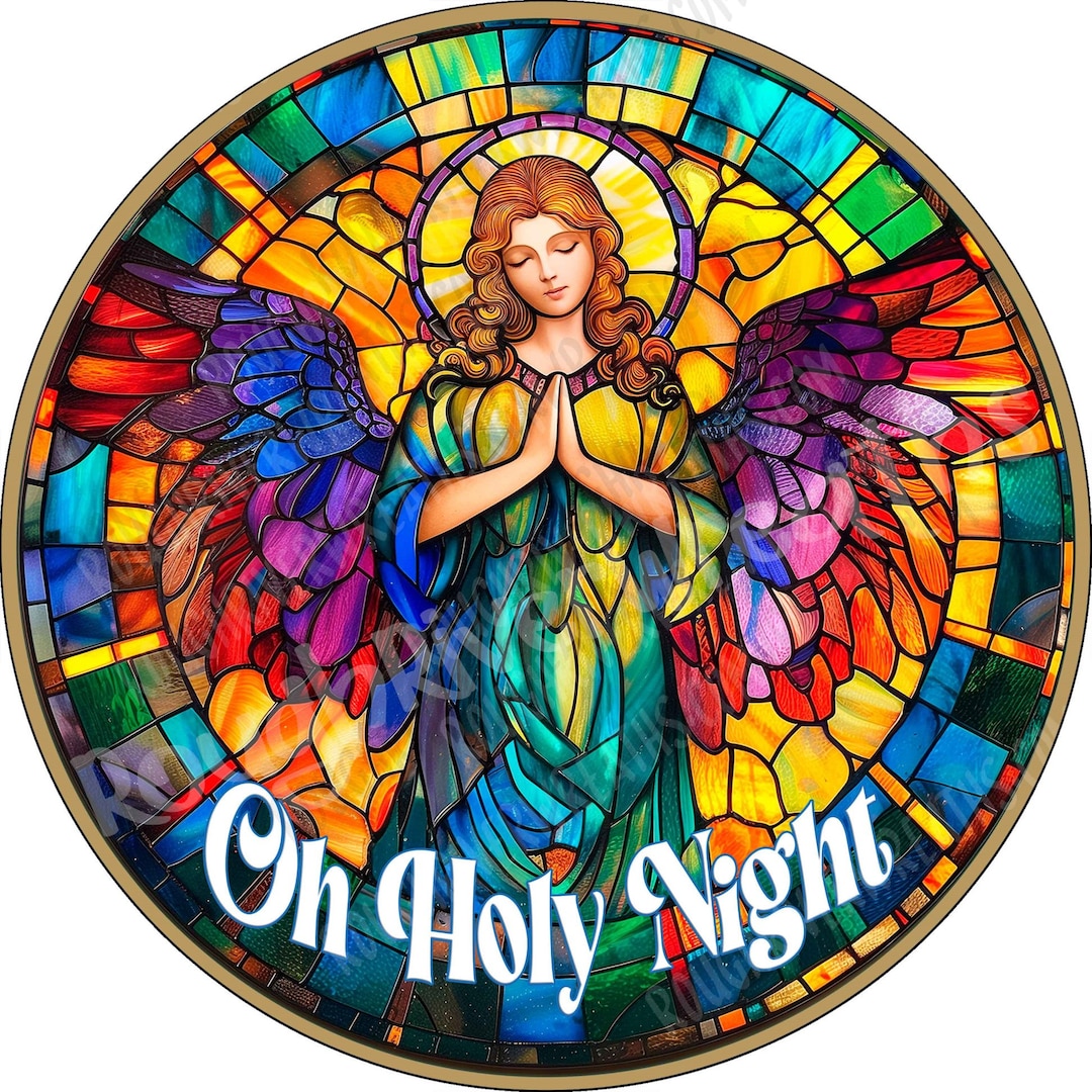 Angel Wreath Sign, Christmas Wreath Sign, Religious Christmas Wreath ...